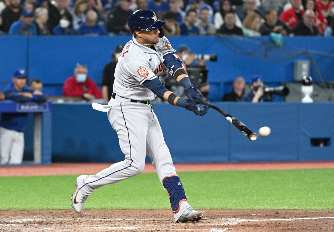 MLB: Astros hit three homers, outslug Blue Jays