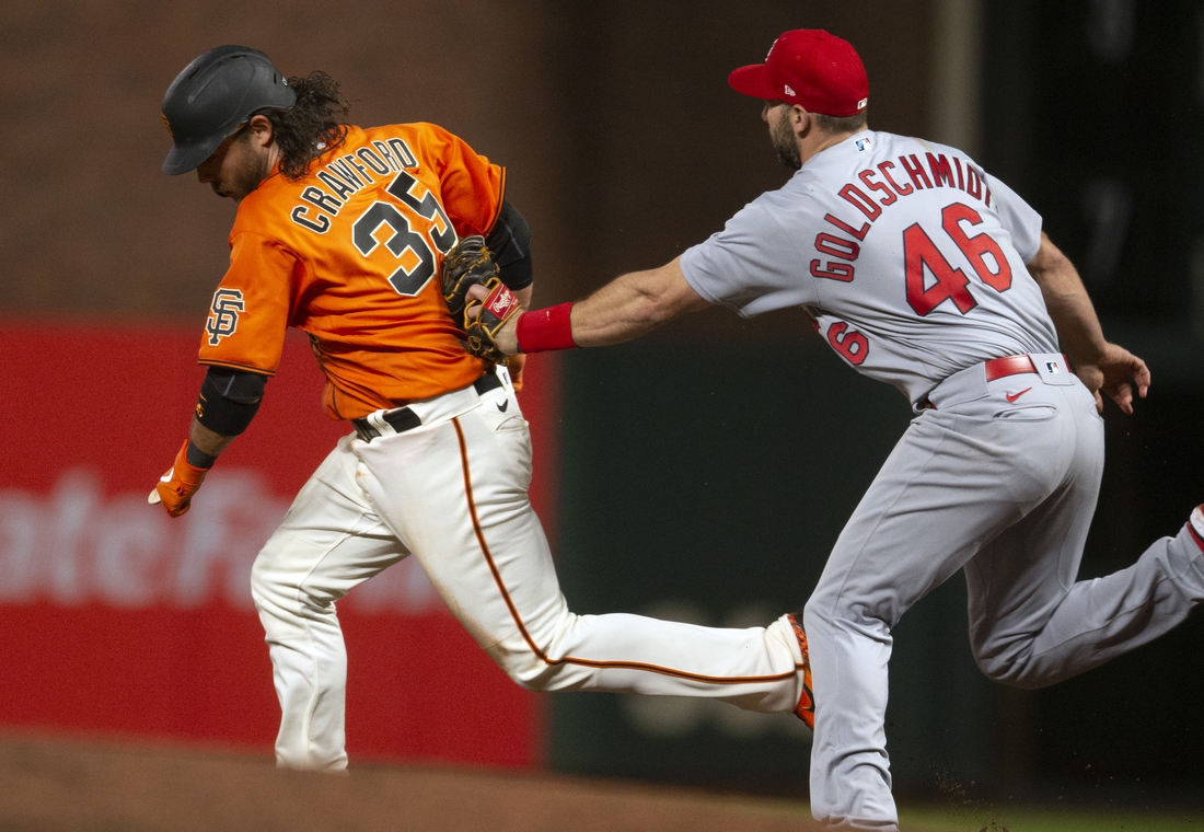 MLB: Dylan Carlson's clutch hit carries Cardinals past Giants