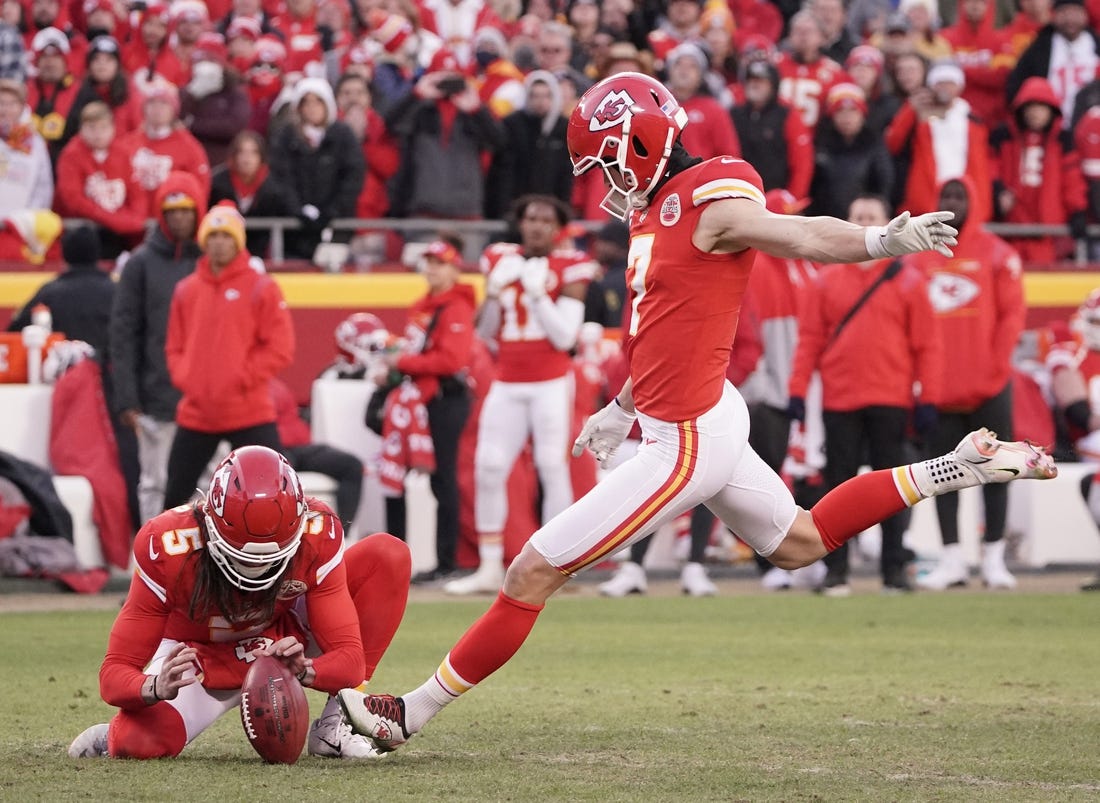 NFL: Chiefs PK Harrison Butker set for Sunday return