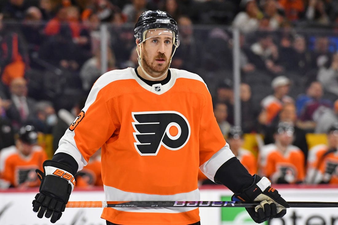 NHL: Flyers' Kevin Hayes benched vs. Rangers, Lukas Sedlak leaves team