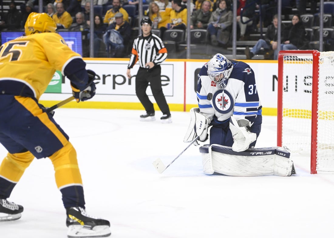 NHL: Tanner Jeannot scores winner as Predators nip Jets