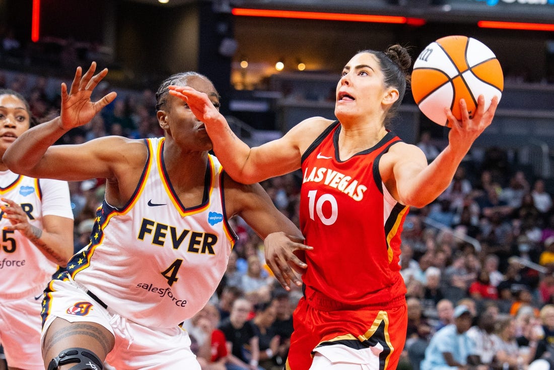 WNBA: Kelsey Plum's 40 points help Aces thrash Lynx