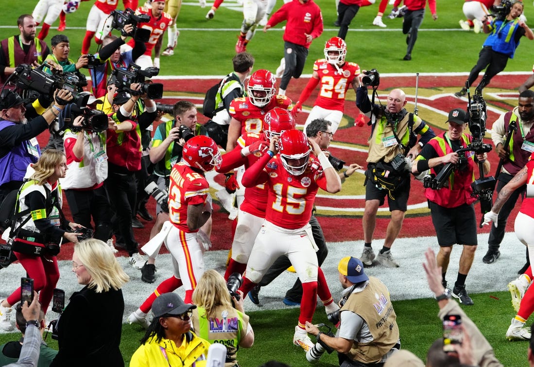 NFL: Chiefs QB Patrick Mahomes wins third Super Bowl MVP award