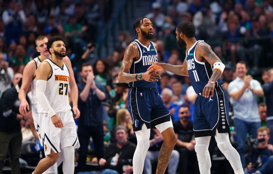 NBA: Kyrie Irving buzzer beater lifts Mavericks past Nuggets