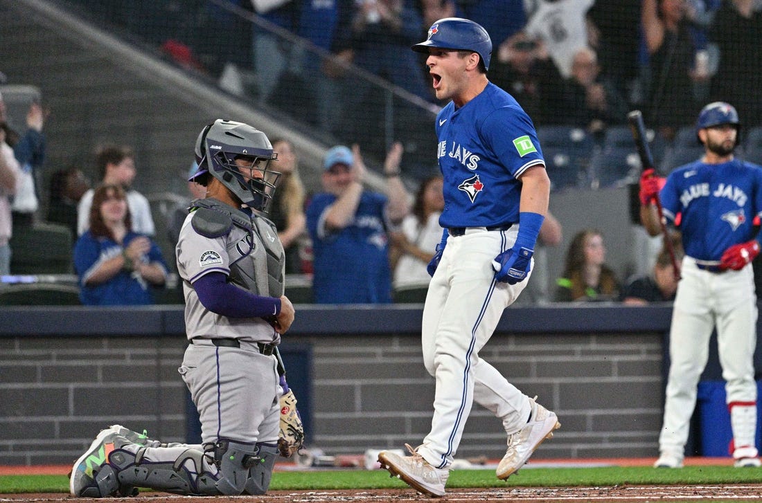 MLB: Daulton Varsho's 1st-inning slam leads Jays past Rockies