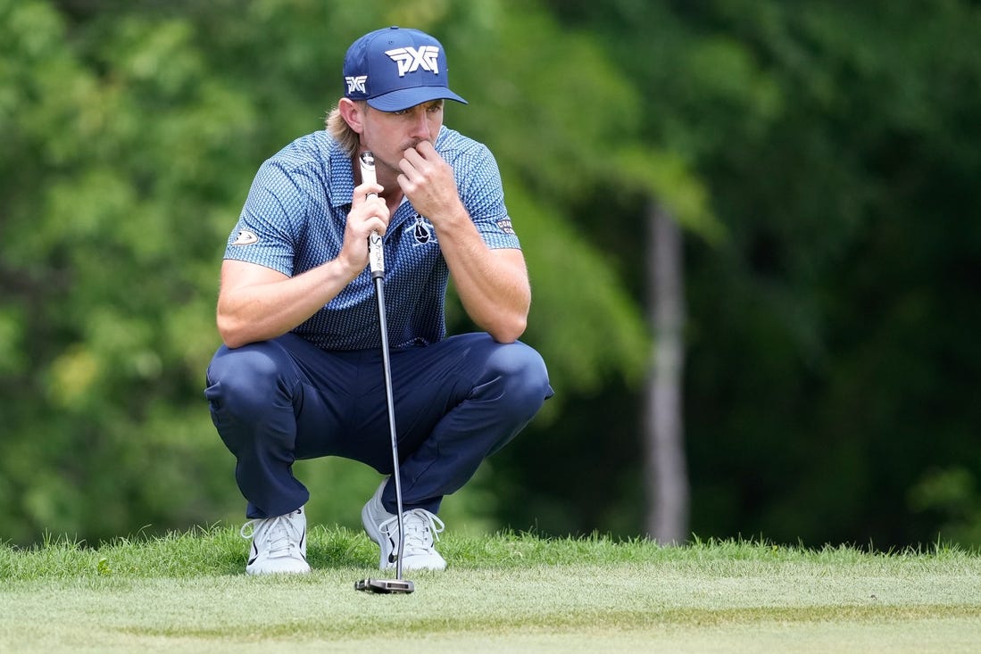 PGA: Jake Knapp takes control at CJ Cup Byron Nelson