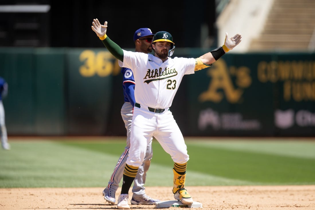 MLB: Shea Langeliers, Brent Rooker slug Athletics past Rangers