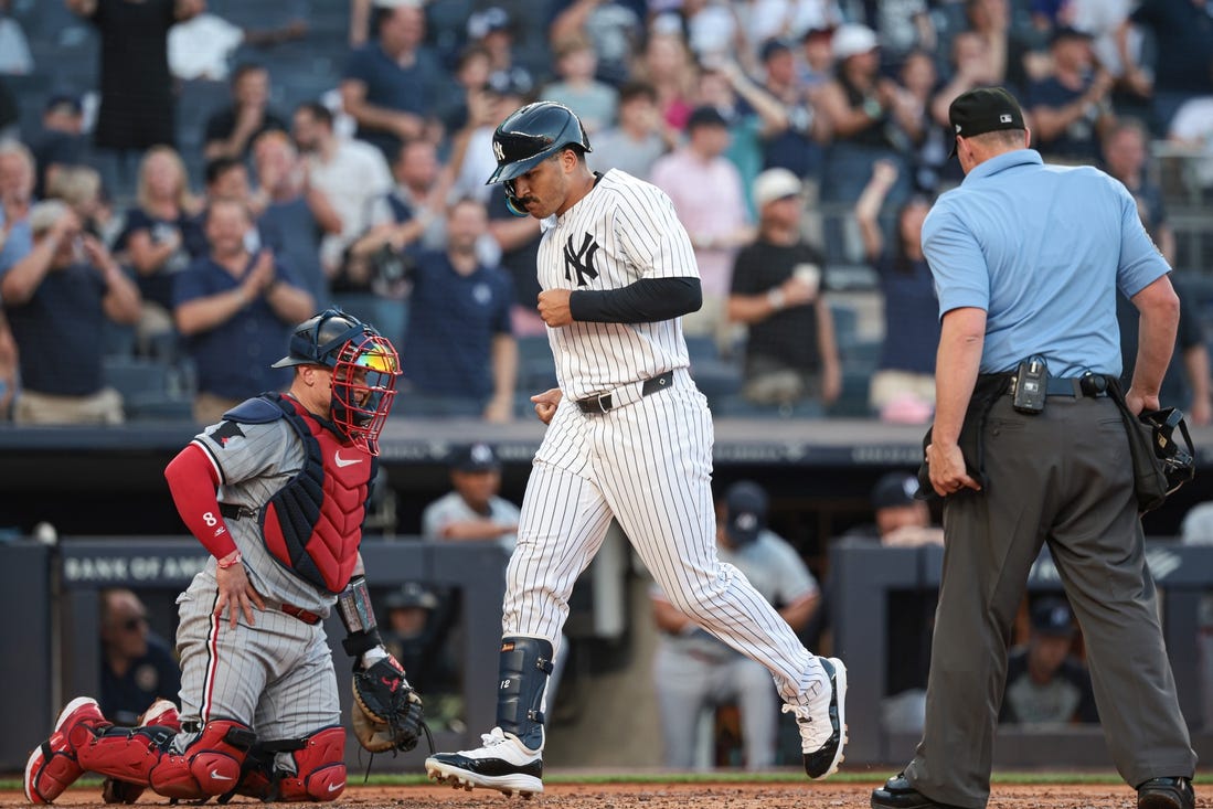 MLB: Trent Grisham, Yankees complete sweep of Twins