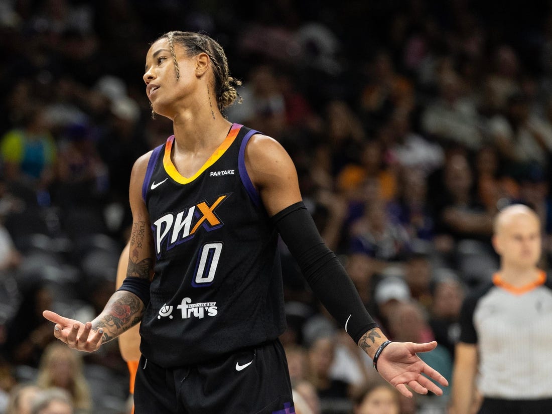 WNBA: Kahleah Copper scores 34 as Mercury outlast Wings