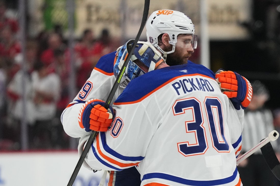 NHL: Oilers starting G Calvin Pickard in Game 5 of Stanley Cup Final