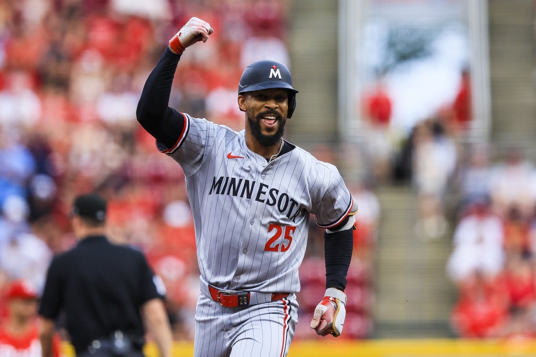 MLB: Twins veteran Byron Buxton, Brewers rookie Jacob Misiorowski in ...