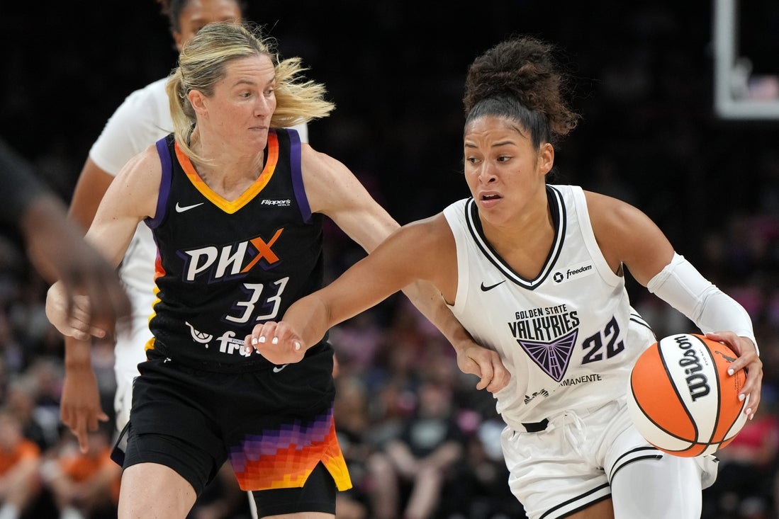 WNBA: Valkyries, in playoff fight, take on Wings, Paige Bueckers