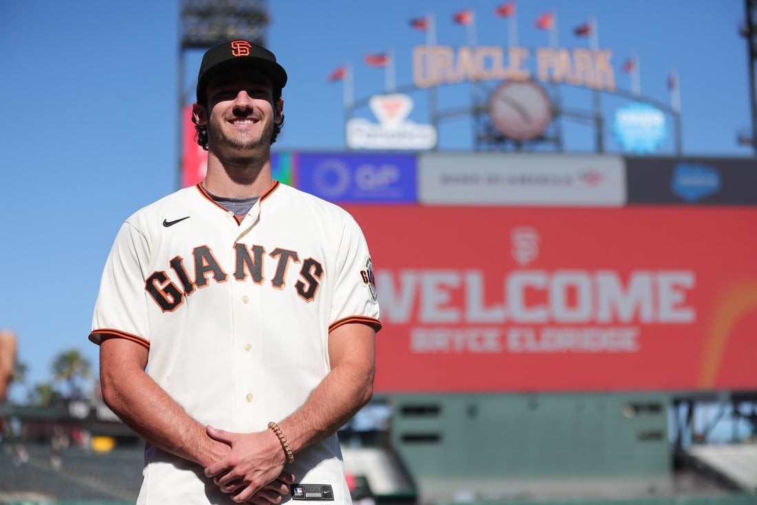 MLB: Giants call up top prospect Bryce Eldridge, 20, to make debut